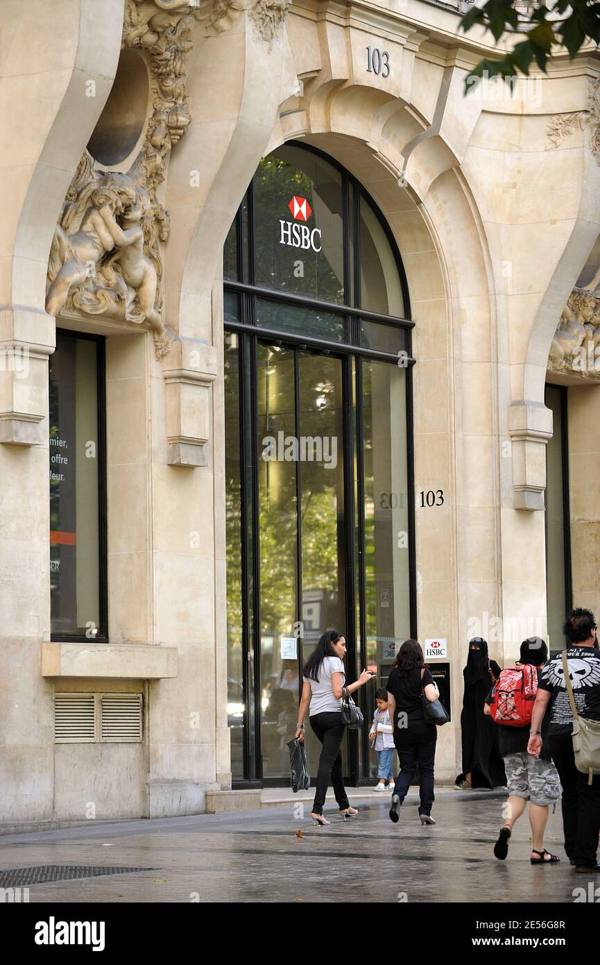 HSBC's headquarter in Paris, France on August 05, 2008. Photo by ...