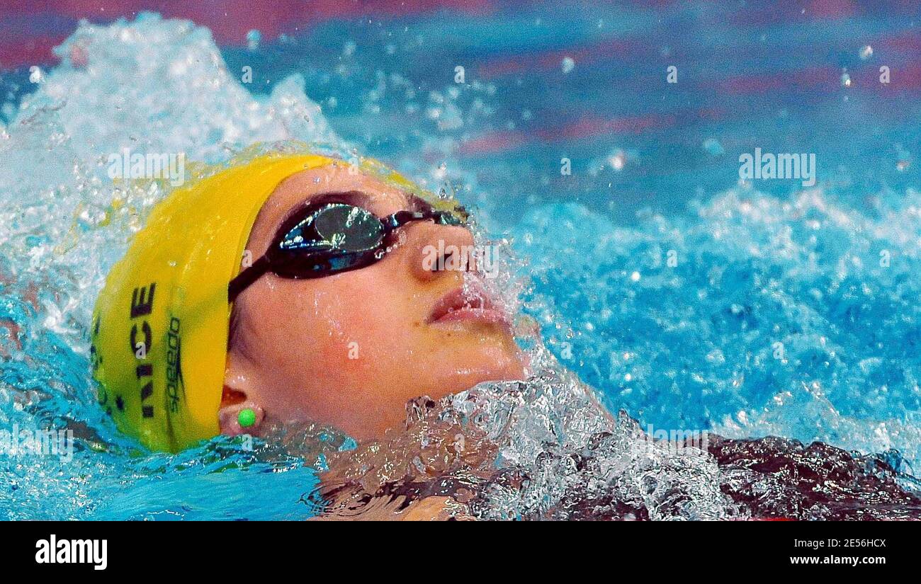 Australia's Stephanie Rice wins the gold in the women's 400m individual ...