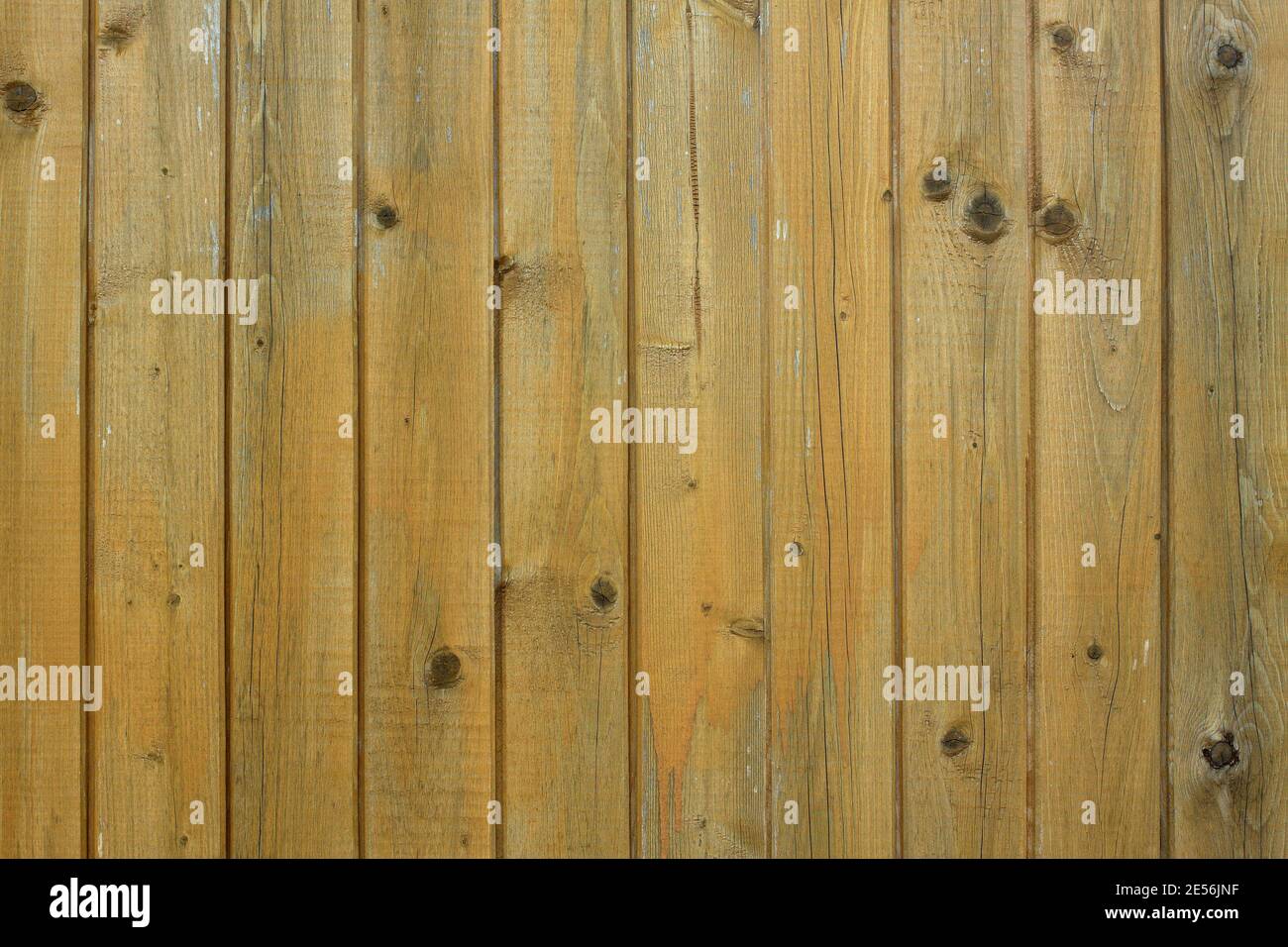 Old brown vertical boards as background horizontal front view photo ...