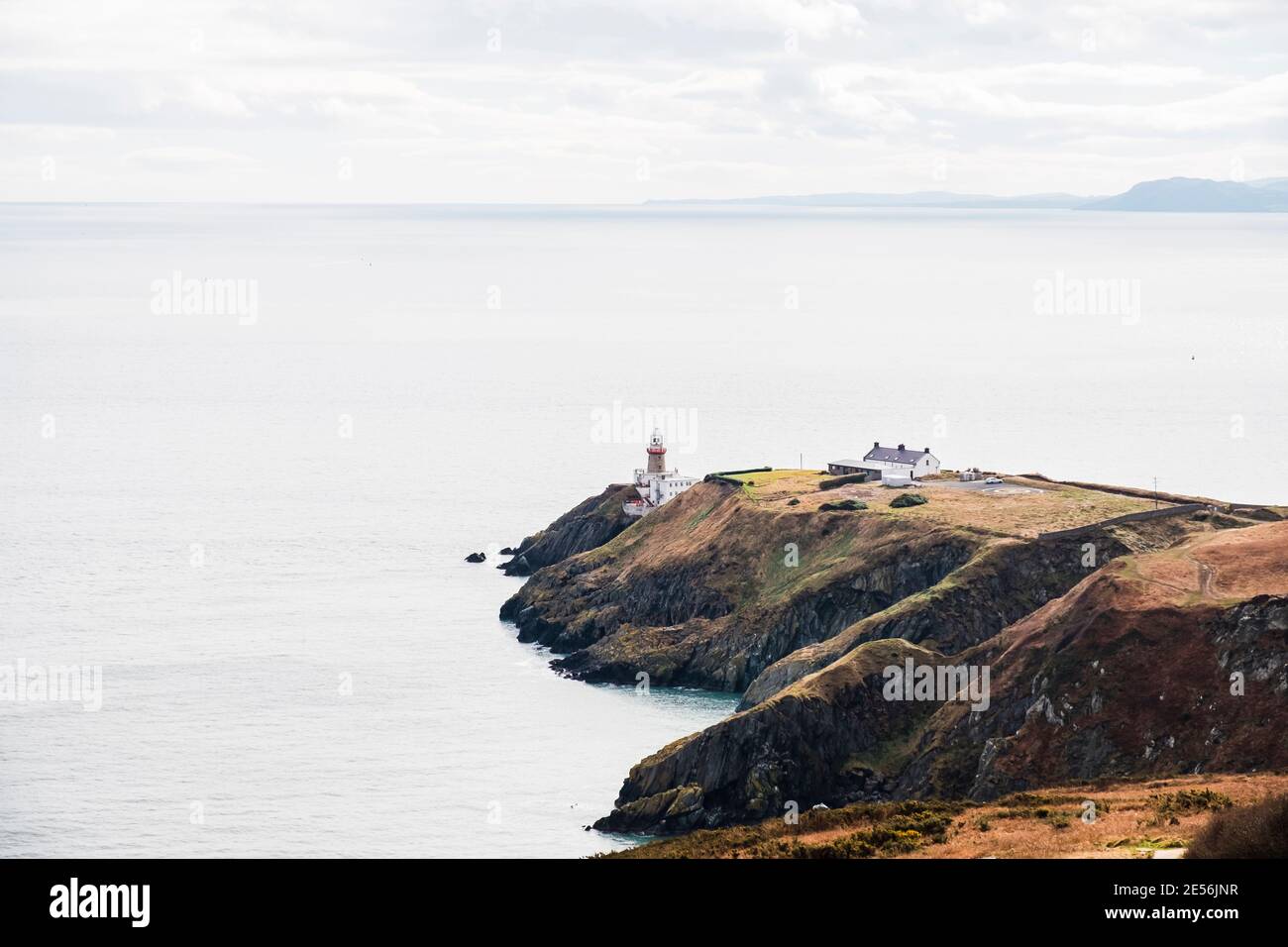 The lighthouse of Howth Stock Photo - Alamy