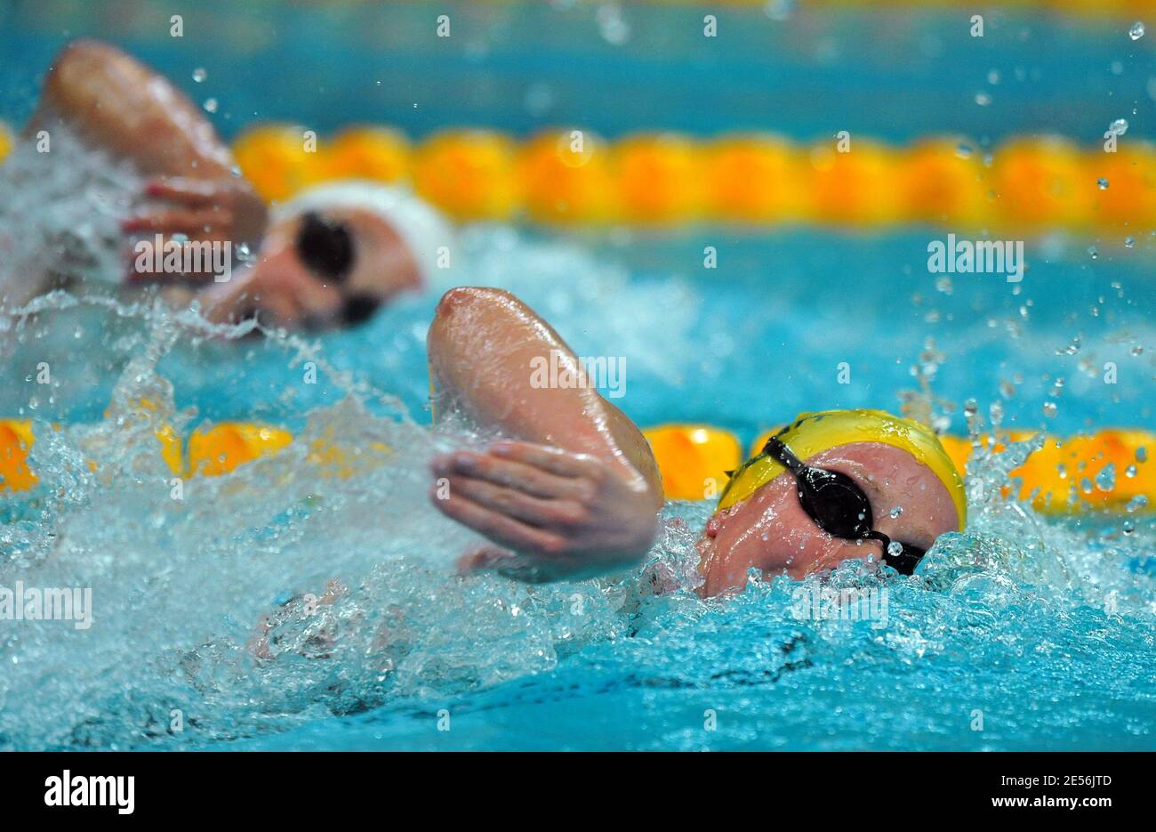 Australia's Bronte Barratt competes on women's 400 meters freestyle ...