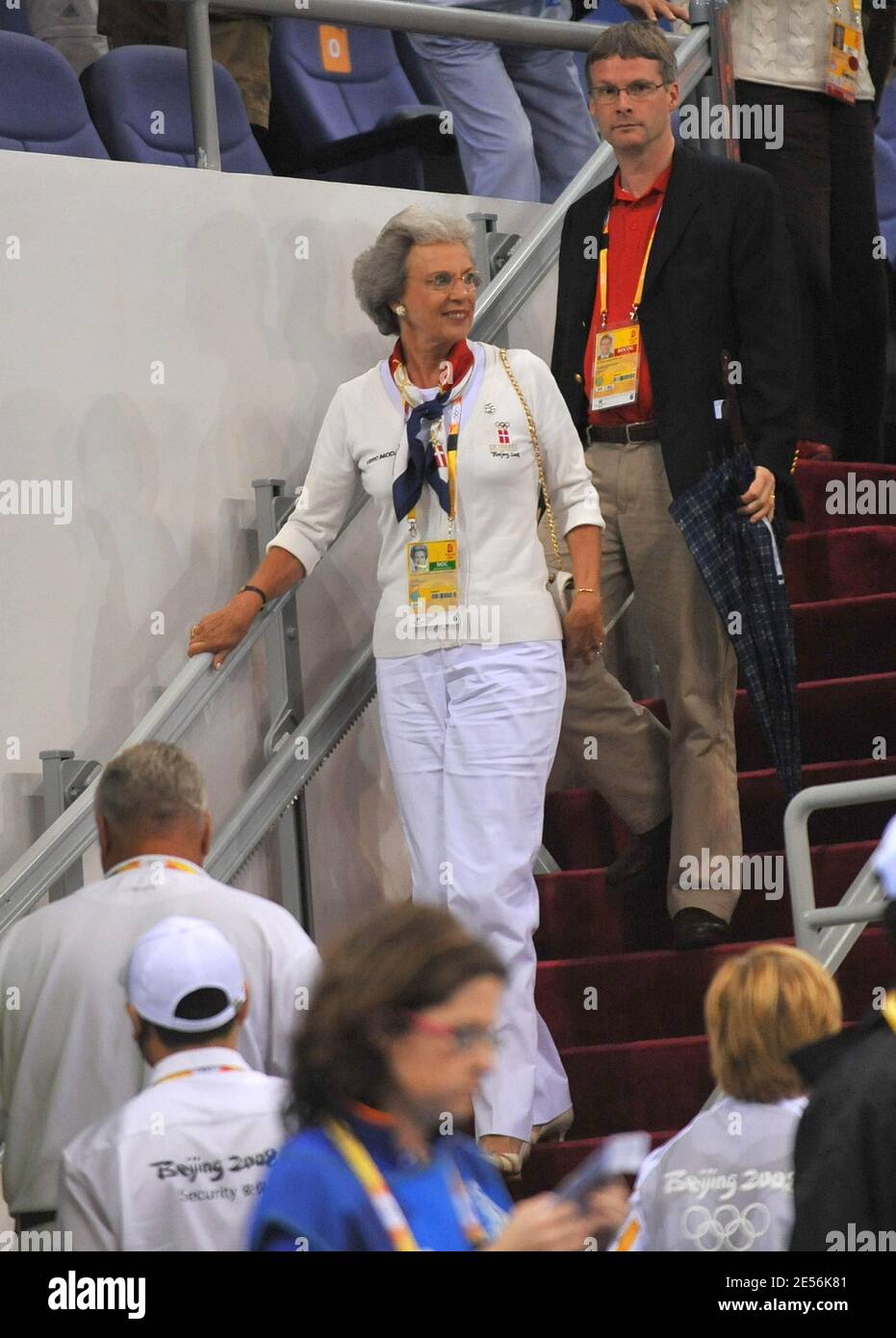 Princess of Denmark, Mary during a Handball match, Denmark vs Egypt at ...