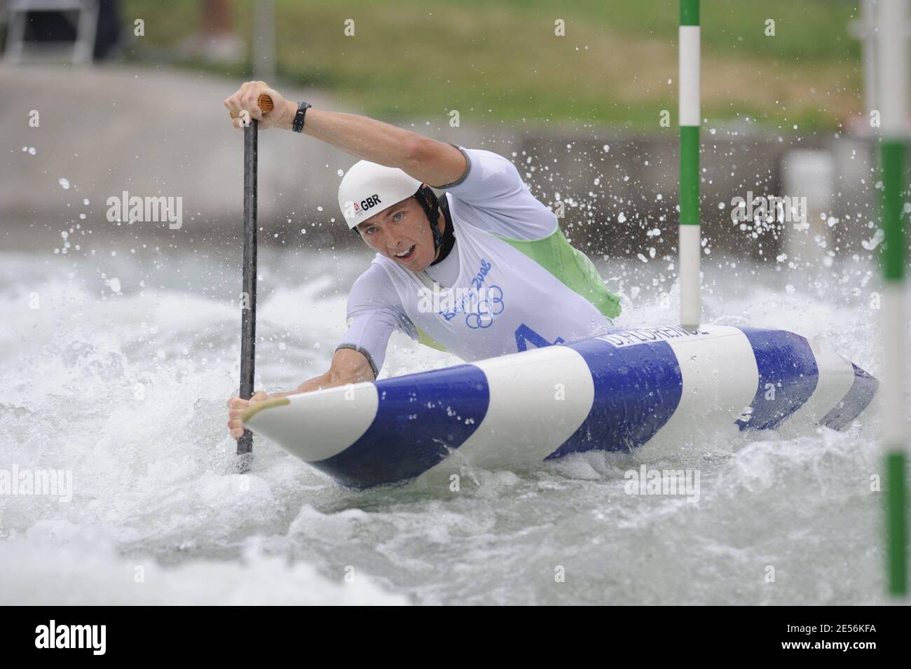 Great Britain's David Florence competes in the Men's Canoe ...