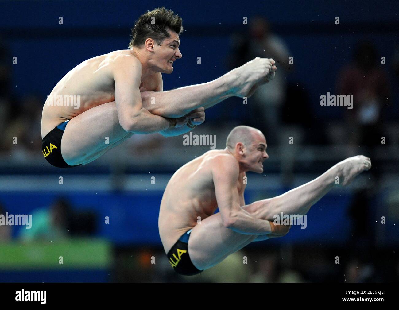 Australia's Mathew Helm and Robert Newbery compete on men's ...