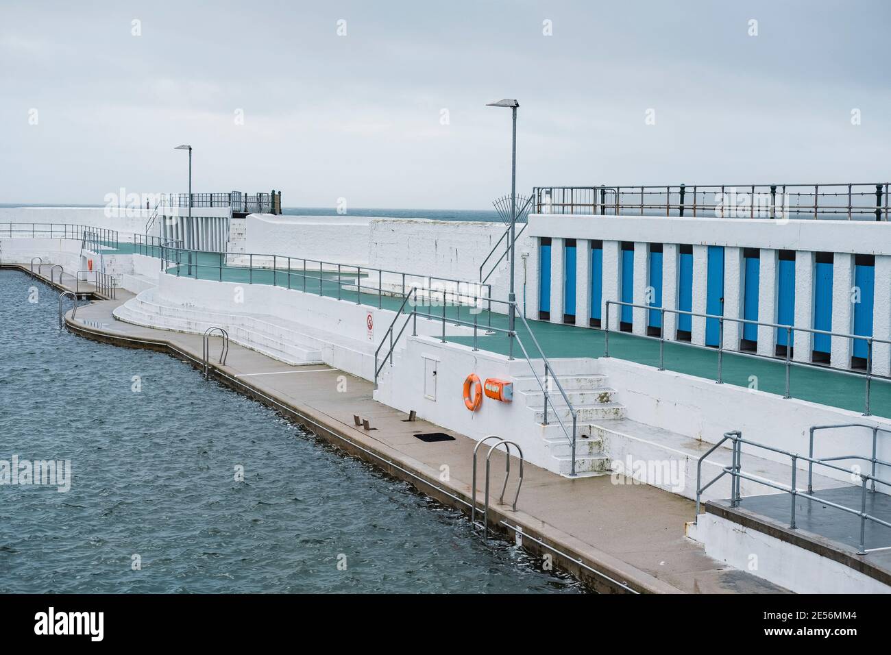 A view towards the Jubilee swimming pool Stock Photo - Alamy