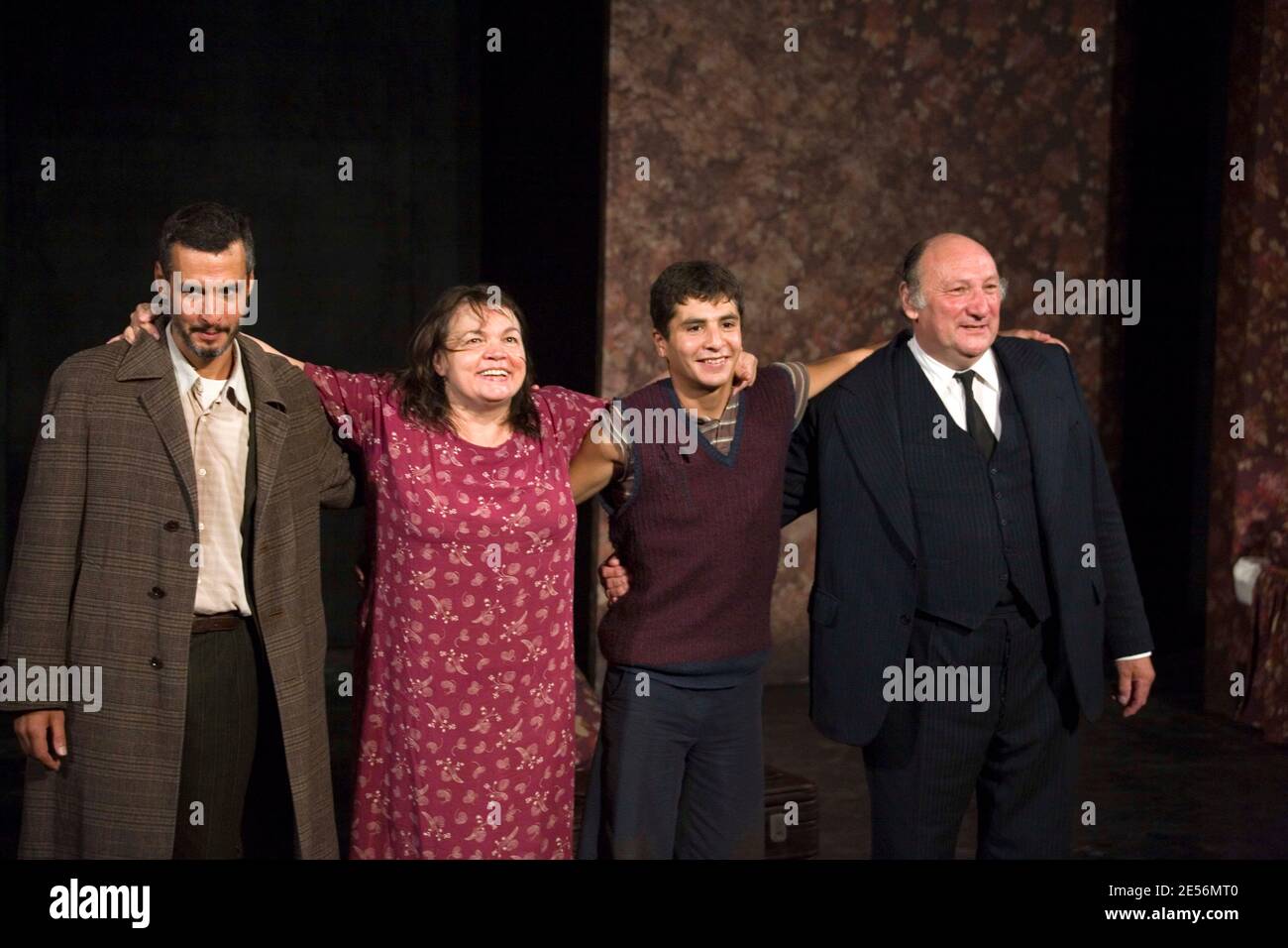 EXCLUSIVE. French actors Aymen Saidi, Myriam Boyer, Xavier Jaillard ...