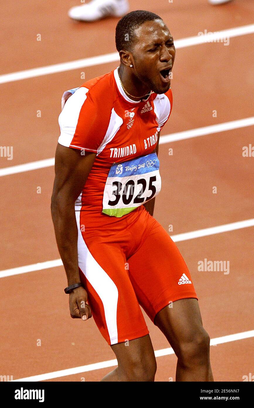 Richard Thompson of Trinidad-Tobago wins the silver medal in the Men's ...