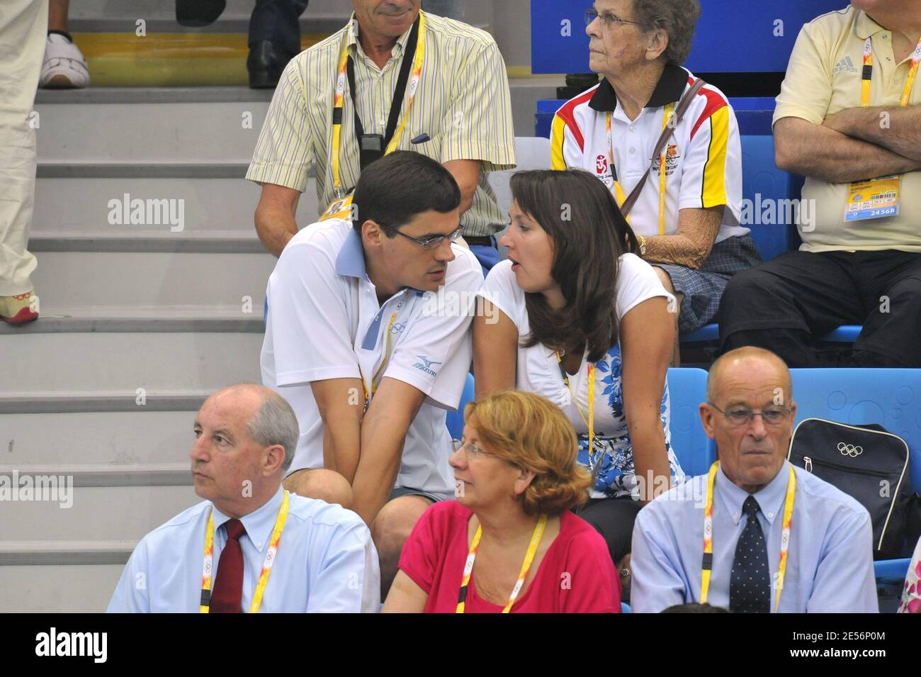 Russian double Olympic swimming champion Alexander Popov attends the ...