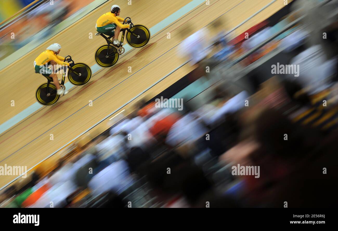 Australia's Daniel Ellis, Mark French and Shane Kelly compete on men's ...