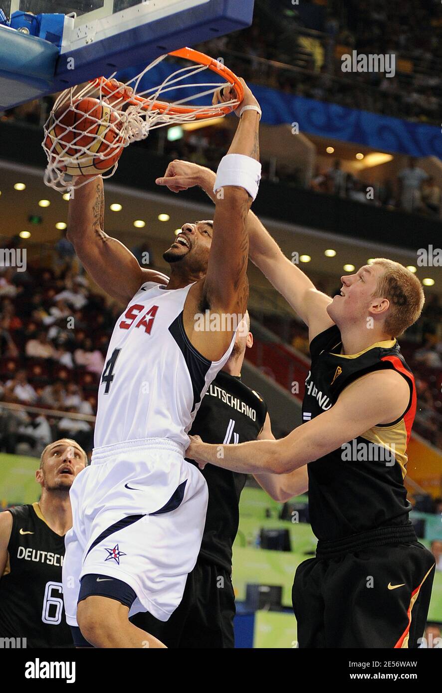 USA's Carlos Boozer in action during the match USA vs Germany of the ...