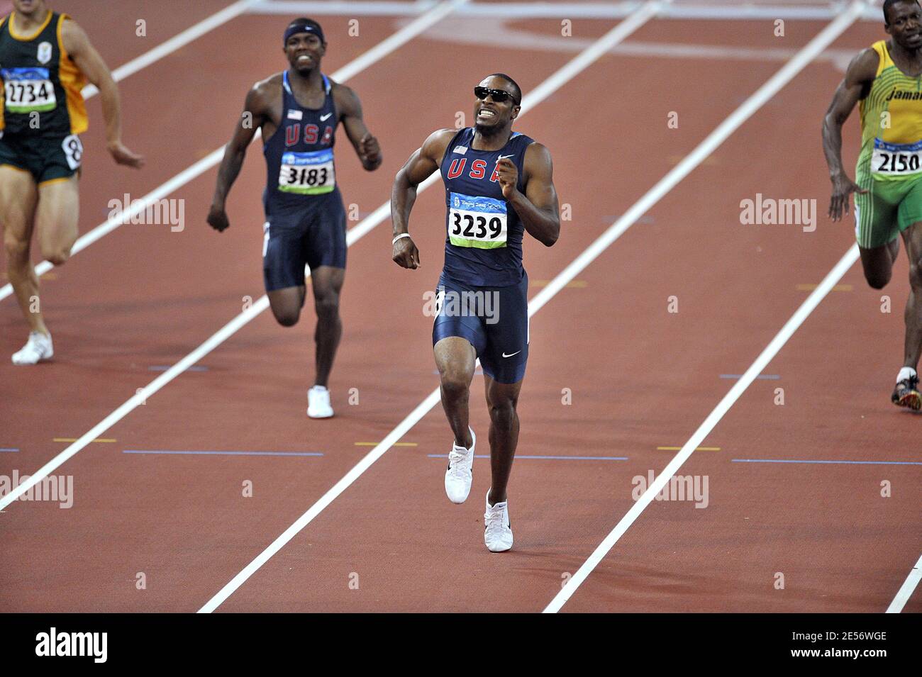 Angelo Taylor of the United States (Gold medal), Kerron Clement of the ...
