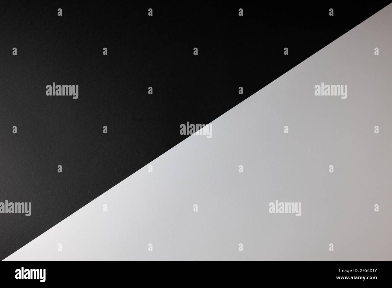 black and white paper contrast background. copy space Stock Photo - Alamy