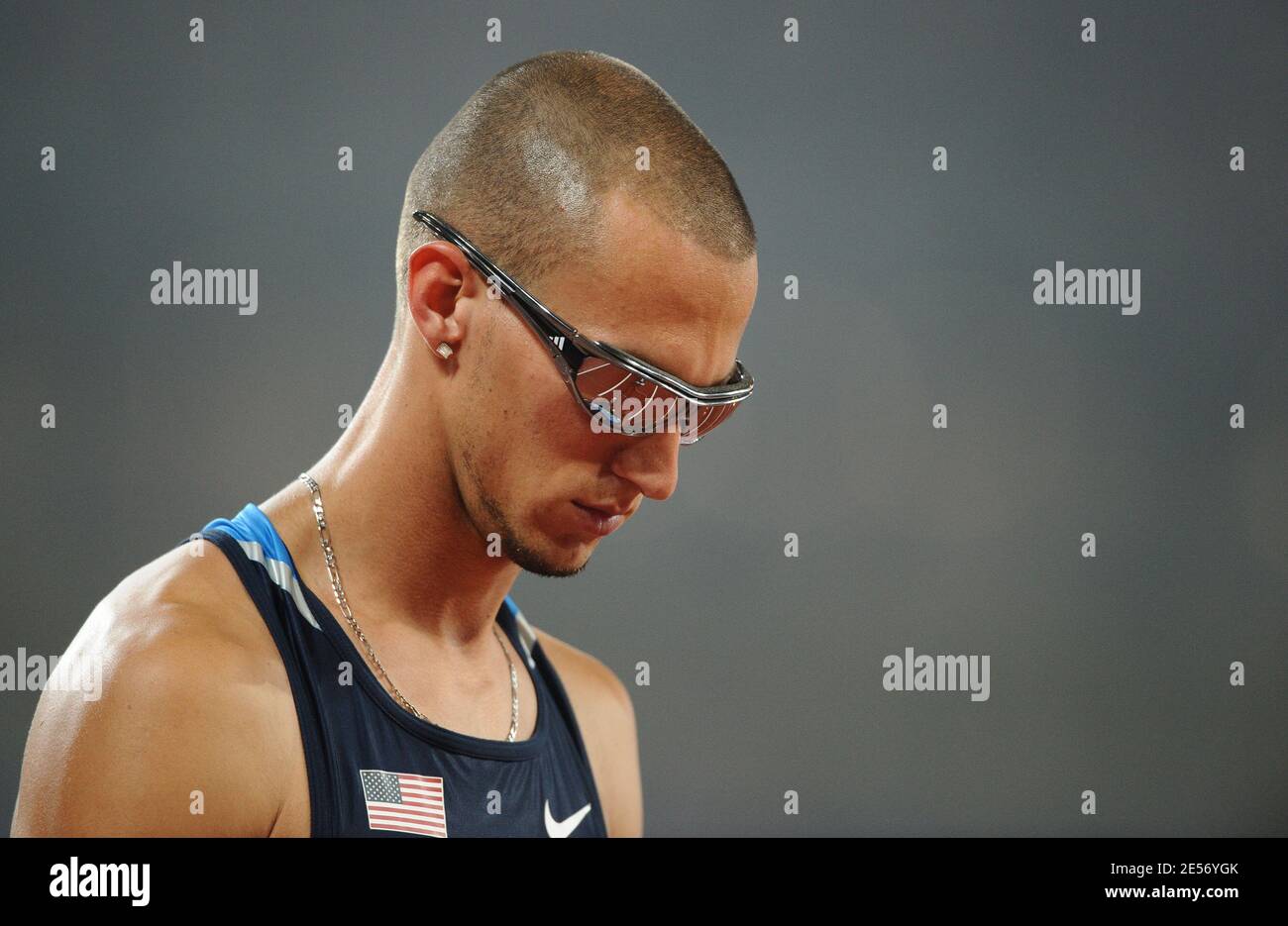 USA's Jeremy Wariner competes and won the silver medal the men's 400m ...