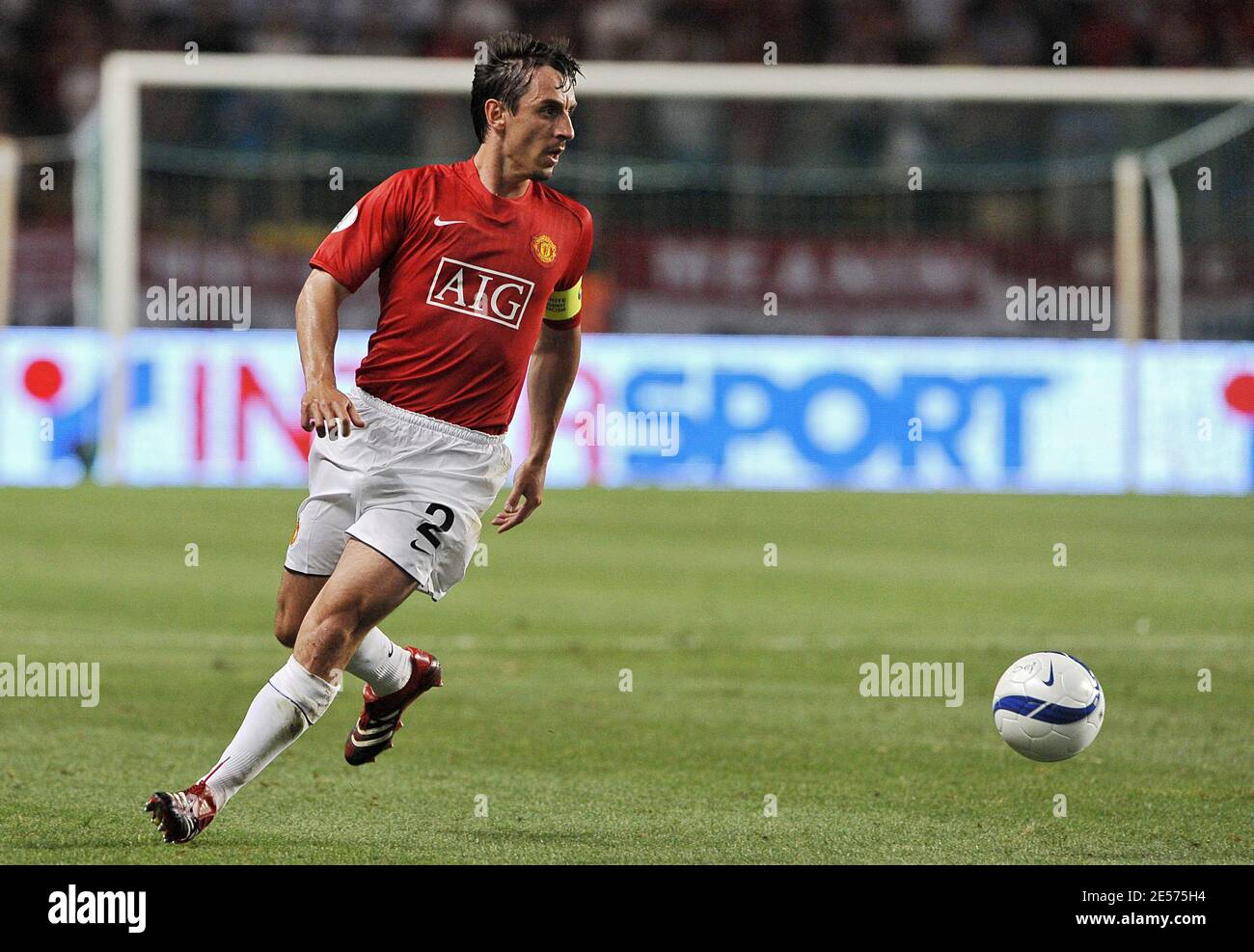 Gary neville manchester united football hi-res stock photography and ...