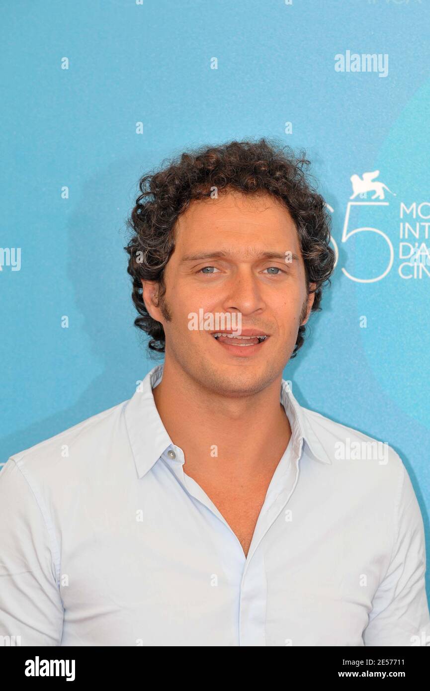 Actor Claudio Santamaria poses during the photocall for the film ...
