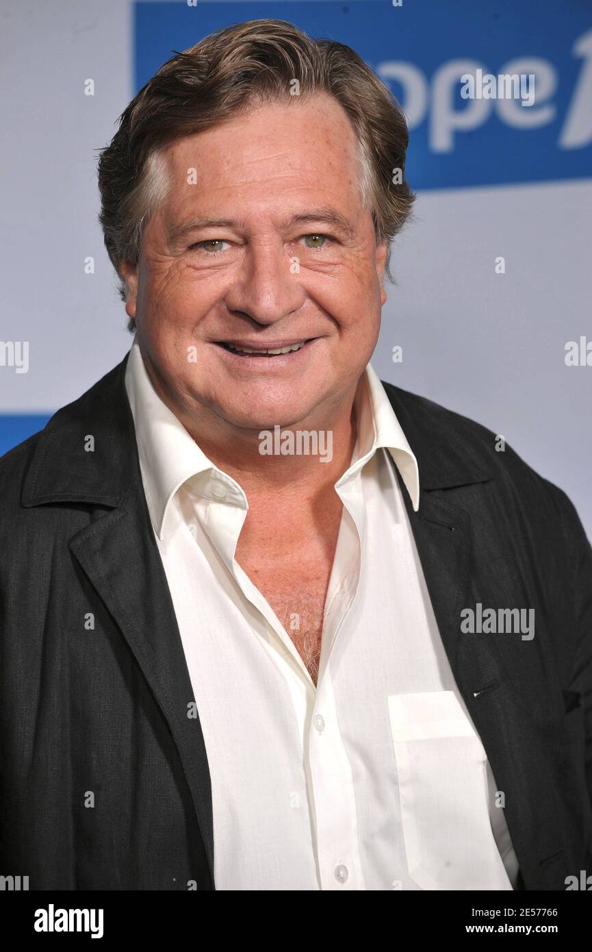 Jacques Pradel attends the annual press conference of Radio station ...