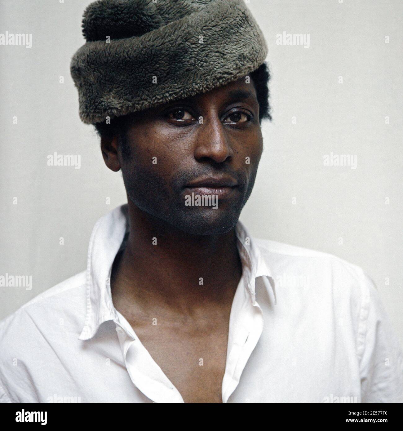 EXCLUSIVE. Keziah Jones poses for our photographer in Paris, France, in ...