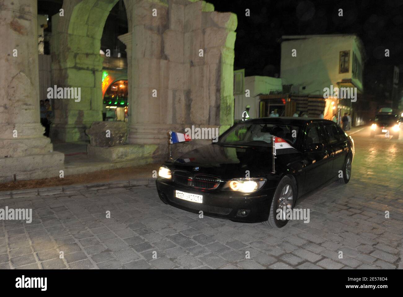 Bashar al assad car hi-res stock photography and images - Alamy
