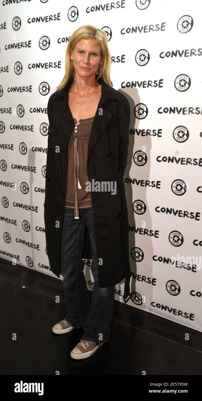 Sarah Lelouch attends the Converse Party at the Show Case in Paris ...