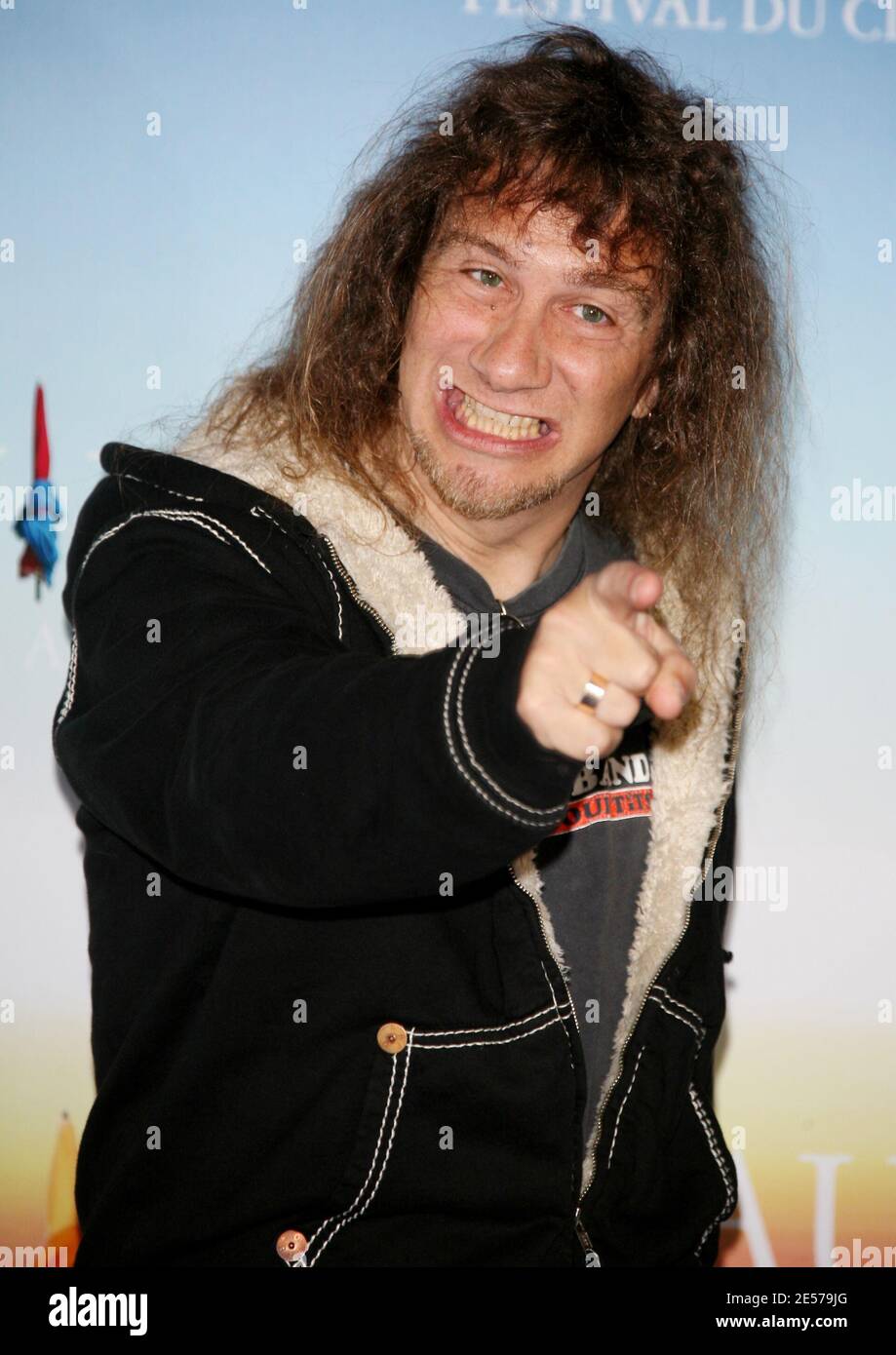 Lips poses at the photocall for the film 'The story of Anvil' at ...