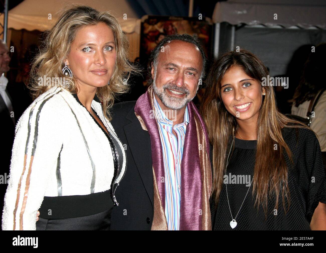 Olivier Dassault and his family arrive for the screening of the movie ...