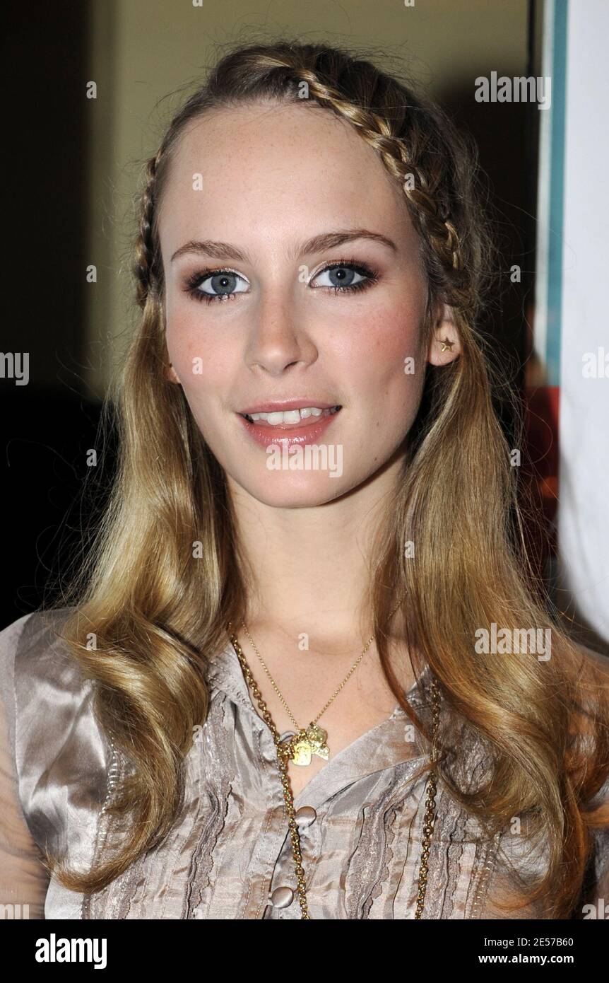 Holly Weston arrives at the premiere of Filth and Wisdom directed by ...