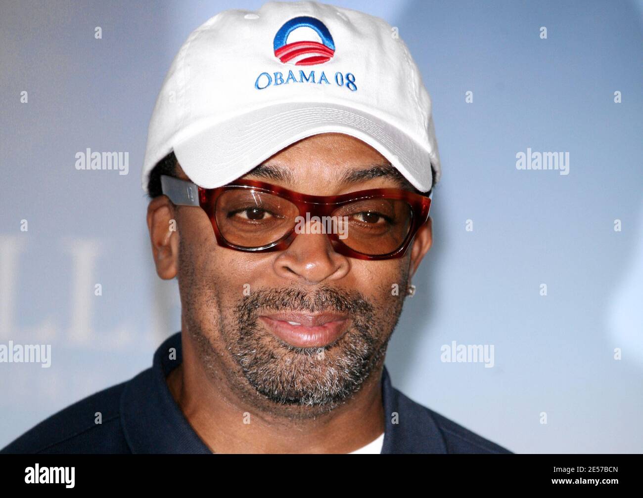 US Director Spike Lee (wearing a Barack Obama cap) poses during the ...