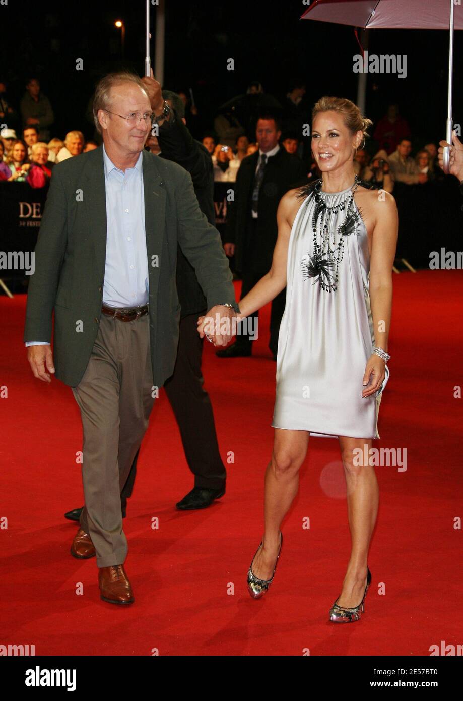 US actress Maria Bello and William Hurt attend the screening of 'The ...