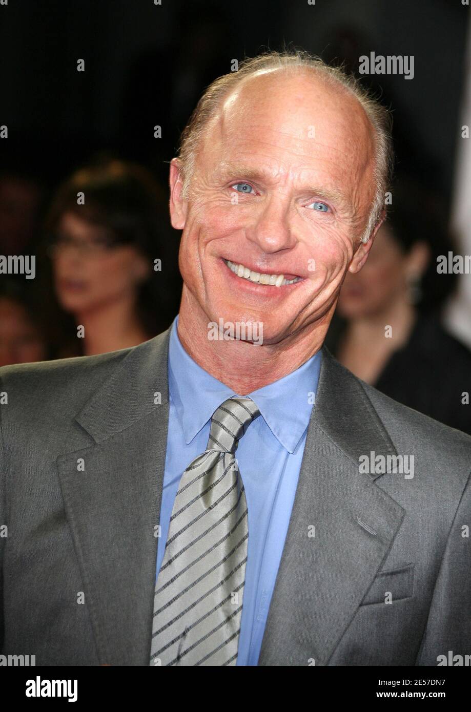 US actor Ed Harris arrives to the screening of 'Appaloosa' during the ...