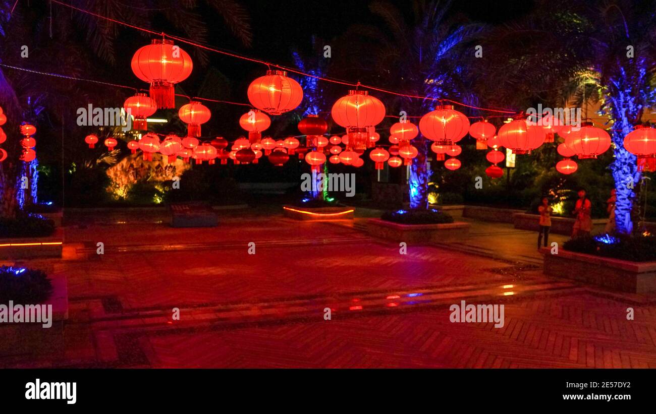 Chinese night evening hi-res stock photography and images - Alamy