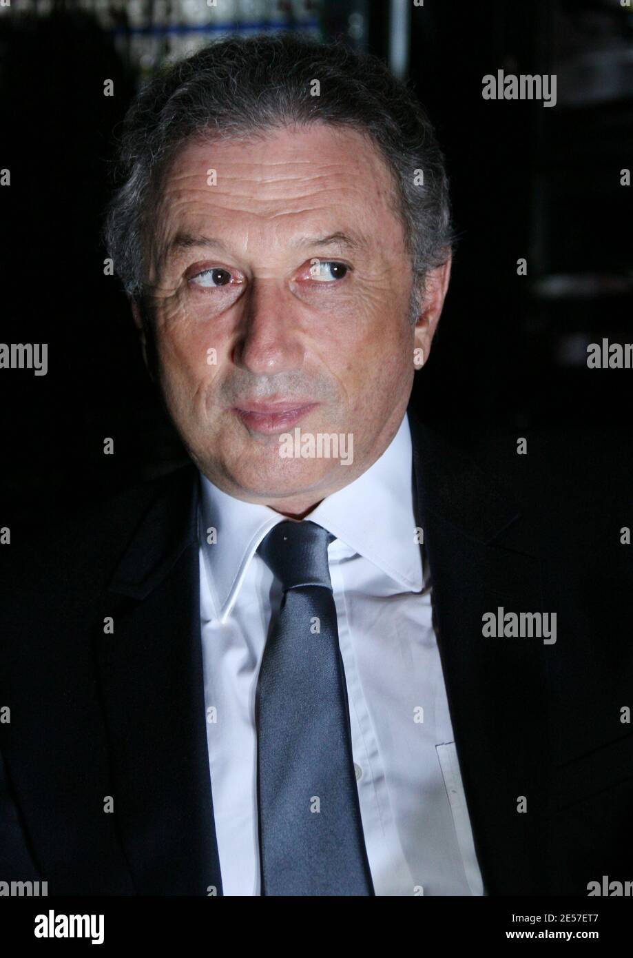 TV Presenter Michel Drucker poses before the Nids d'Or for Nestle party ...