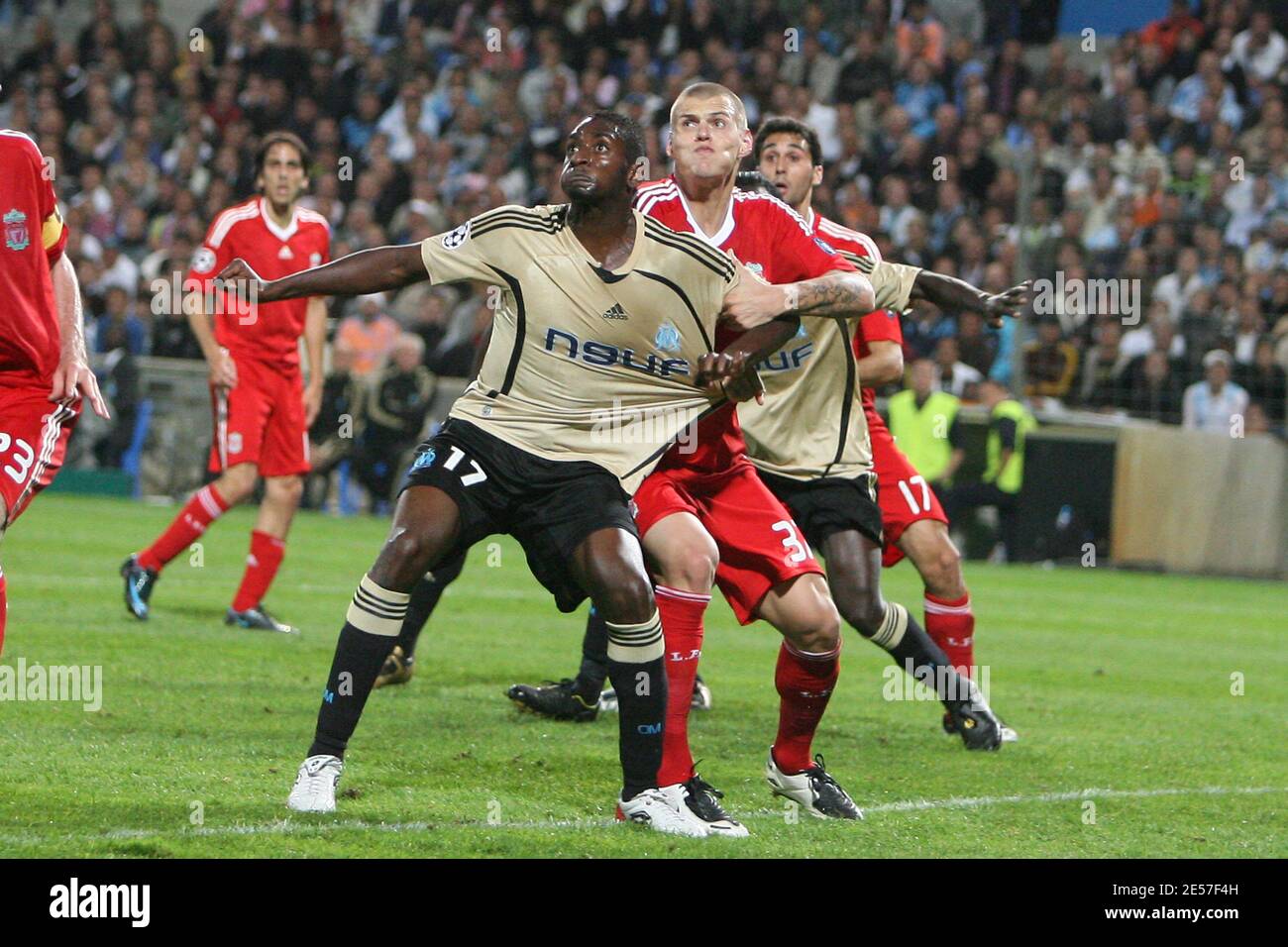Marseille's Mamadou Samassa during the UEFA Champions League Soccer ...