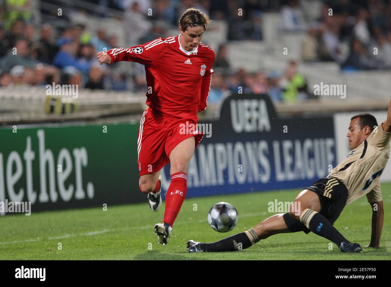 Liverpool's Fernando Torres during the UEFA Champions League Soccer ...