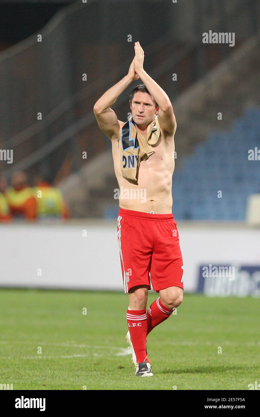 Liverpool's Robbie Keane during the UEFA Champions League Soccer match ...