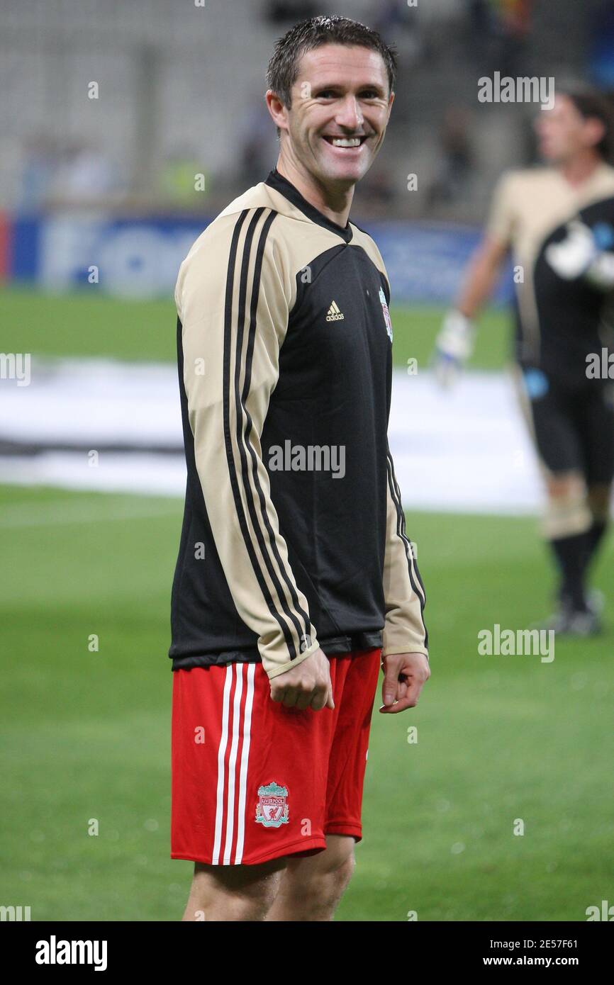 Liverpool's Robbie Keane during the UEFA Champions League Soccer match ...