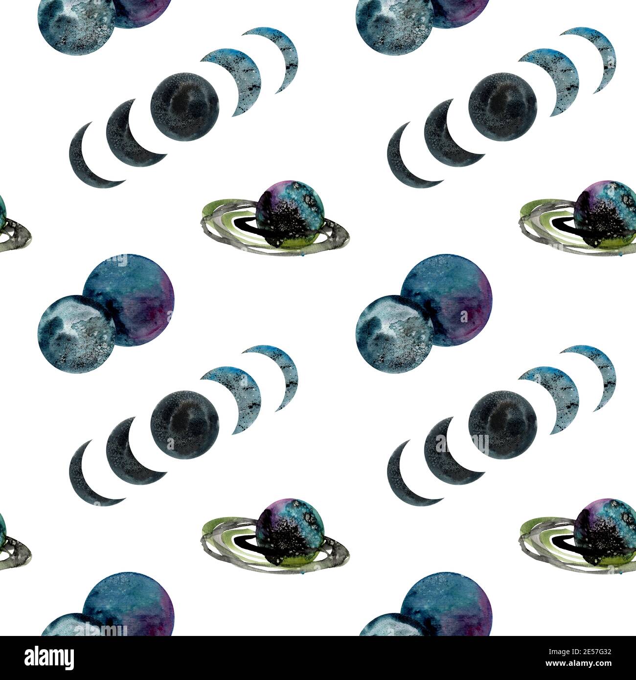 Phases moon cycle hi-res stock photography and images - Alamy