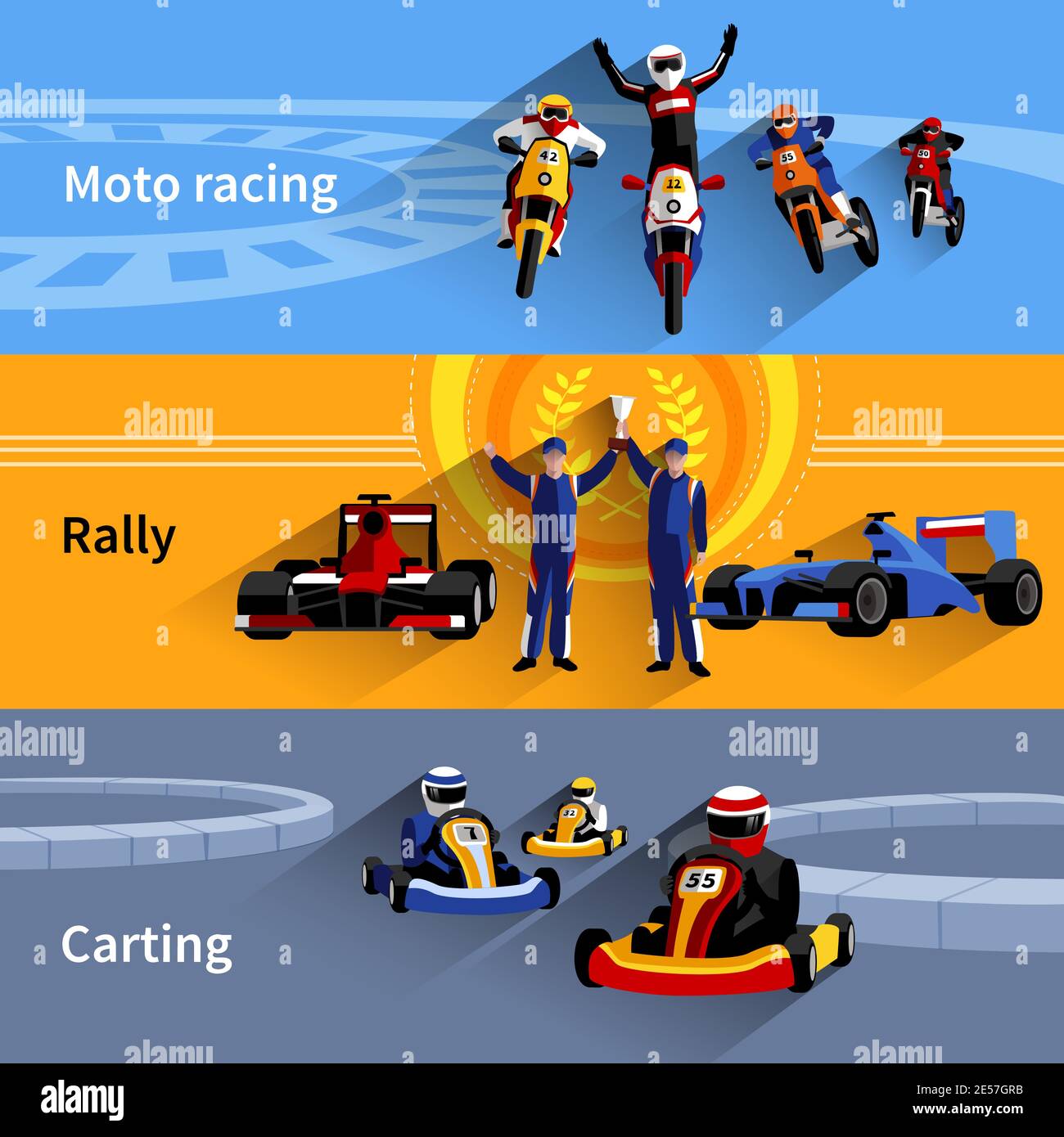 Rally with banners Stock Vector Images - Alamy