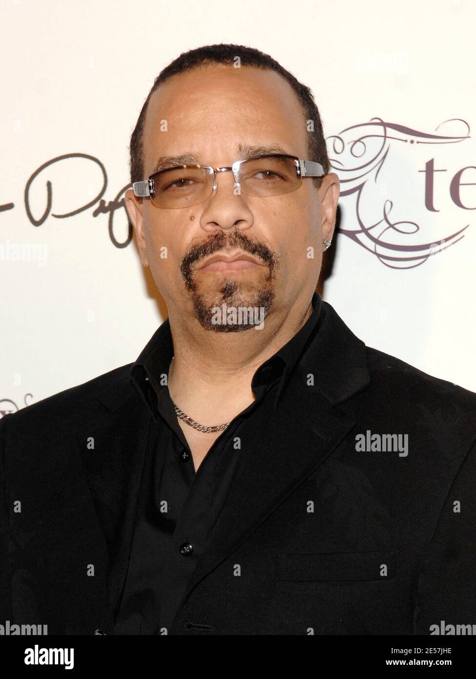 Rapper Ice-T poses at Jermaine Dupri's 36th Birthday party at Tenjune ...