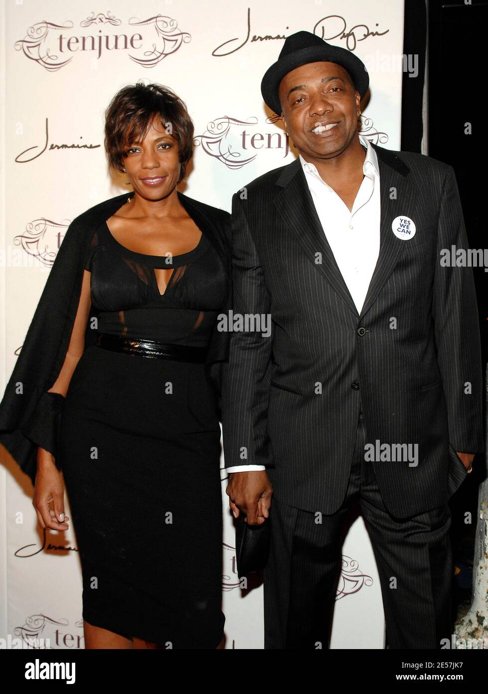 Judy Maudlin and Michael Maudlin pose at Jermaine Dupri's 36th Birthday ...