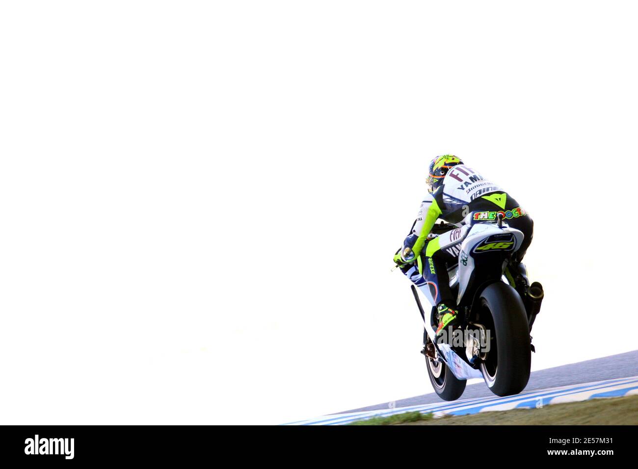 Rider valentino rossi italy rides hi-res stock photography and images ...