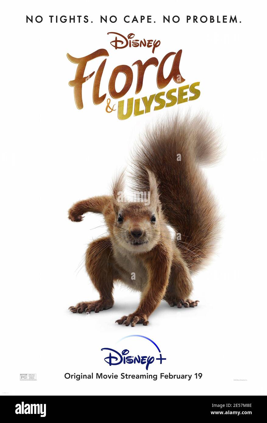 FLORA & ULYSSES, (aka FLORA AND ULYSSES), poster, Ulysses (voice: John ...