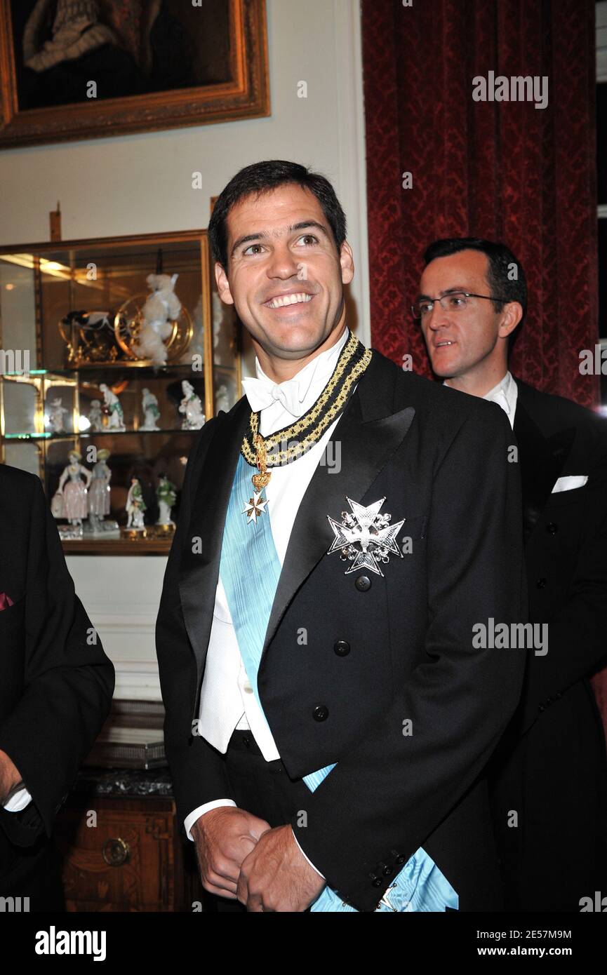 Prince Luis Alfonso de Bourbon, Duke of Anjou attends a dinner the ...