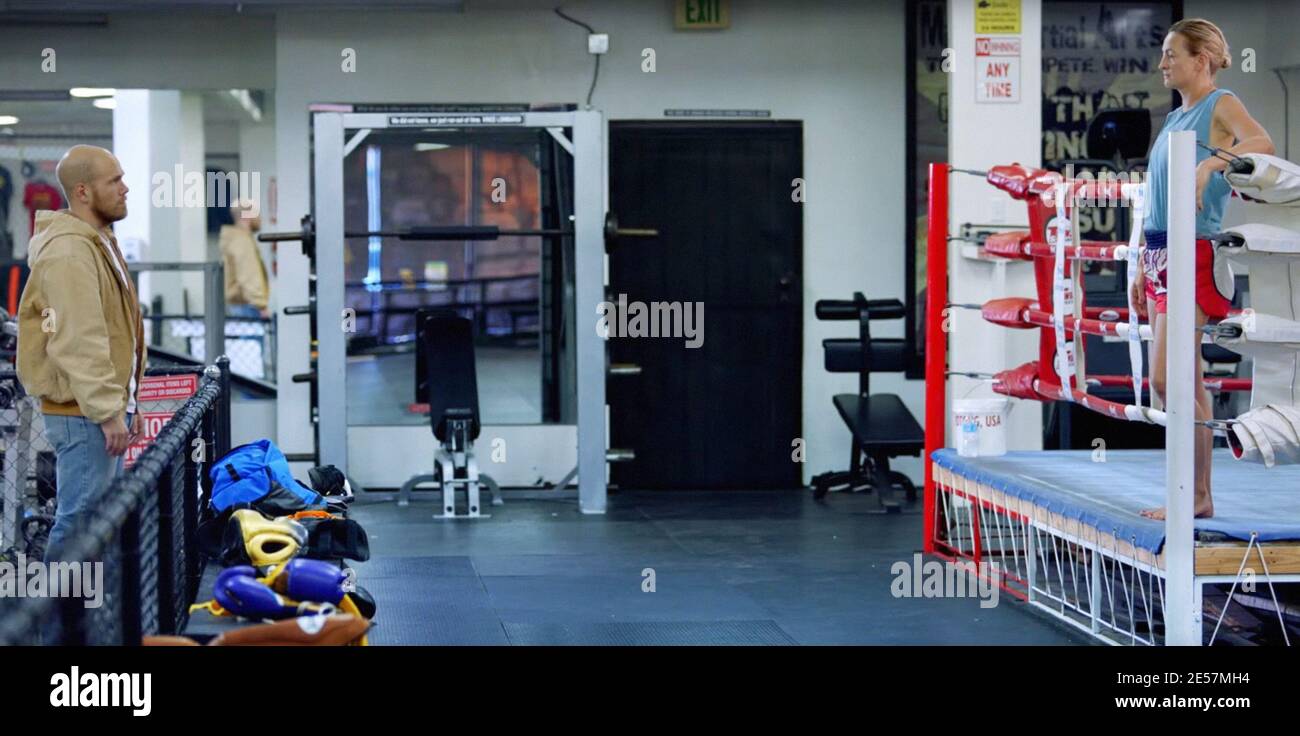 HAYMAKER, from left: Nick Sasso, Zoe Bell, 2021. © Gravitas Ventures ...