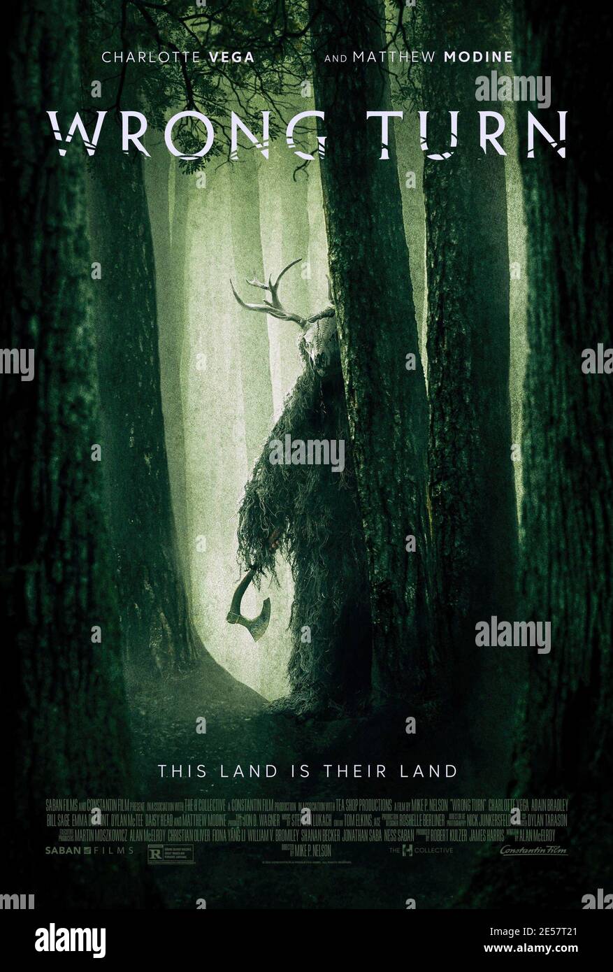 WRONG TURN, US poster, 2021. © Saban Films /Courtesy Everett Collection ...