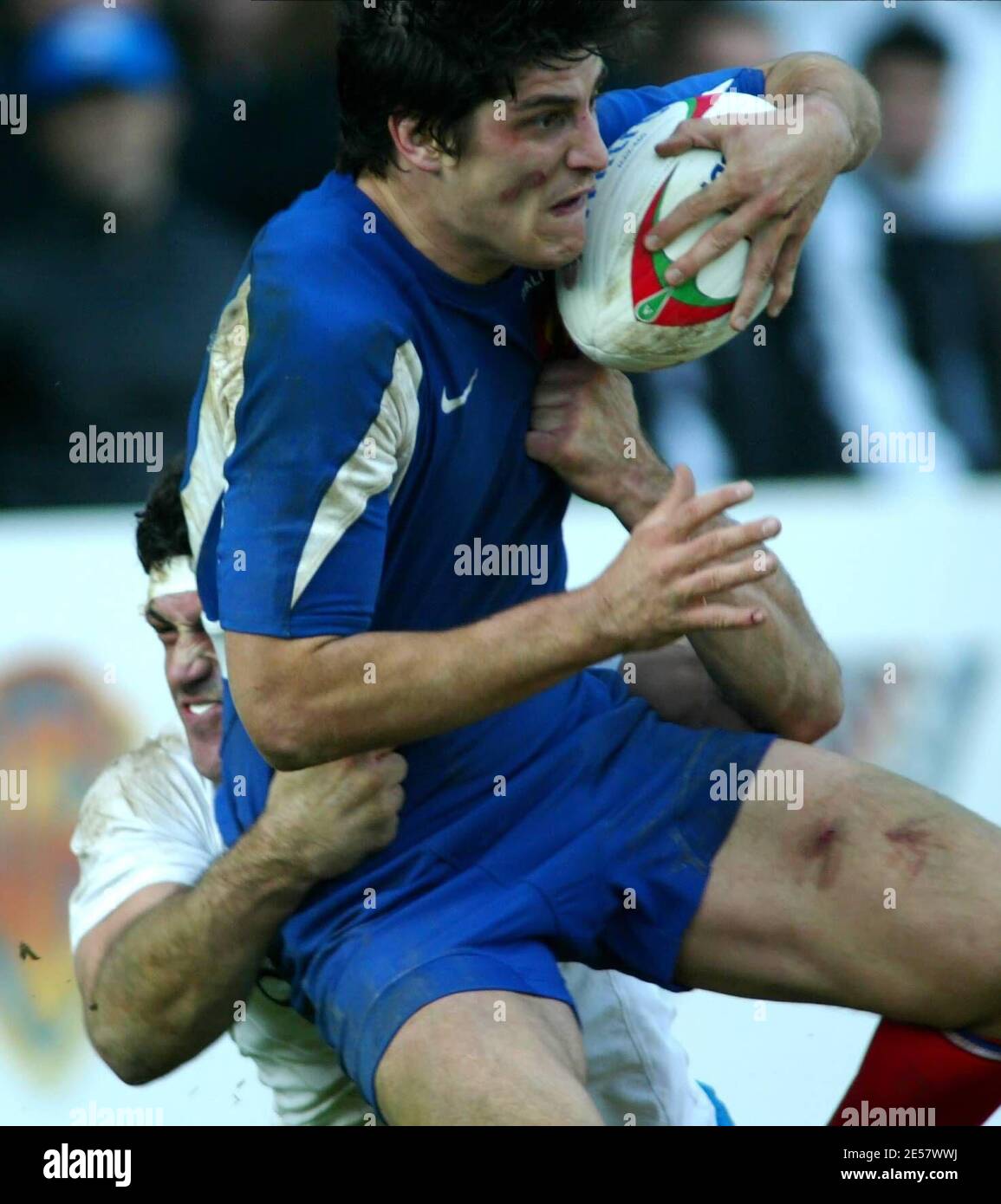 Six Nations rugby at the Flamingo Stadium, Rome, Italy, 2/2/07 [[cal ...