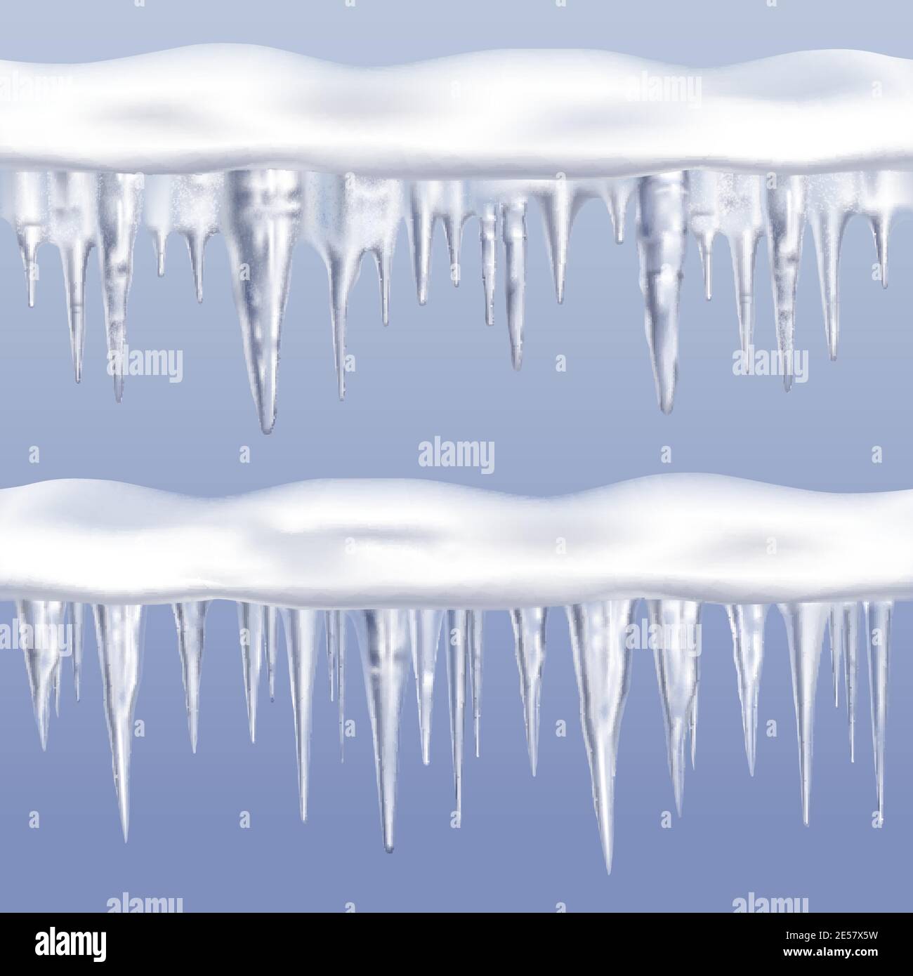 Melting roof snow Stock Vector Images - Alamy