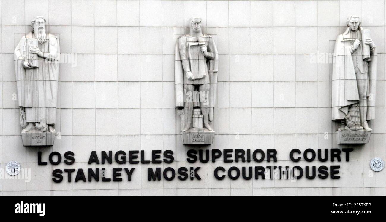 The Stanley Mosk Courthouse in down town Los Angeles, Ca. where Kevin ...