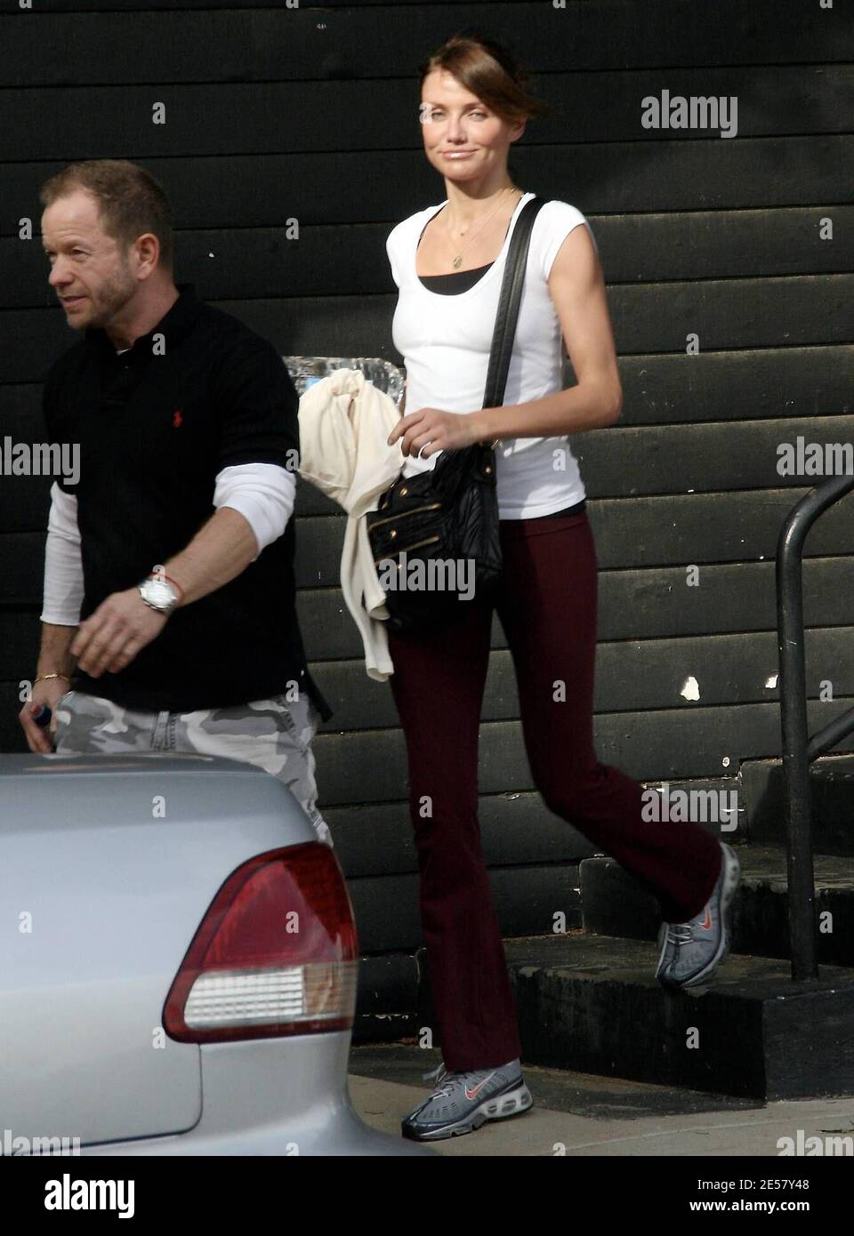 Cameron Diaz goes to the gym in West Hollywood, Ca. Diaz who was all ...