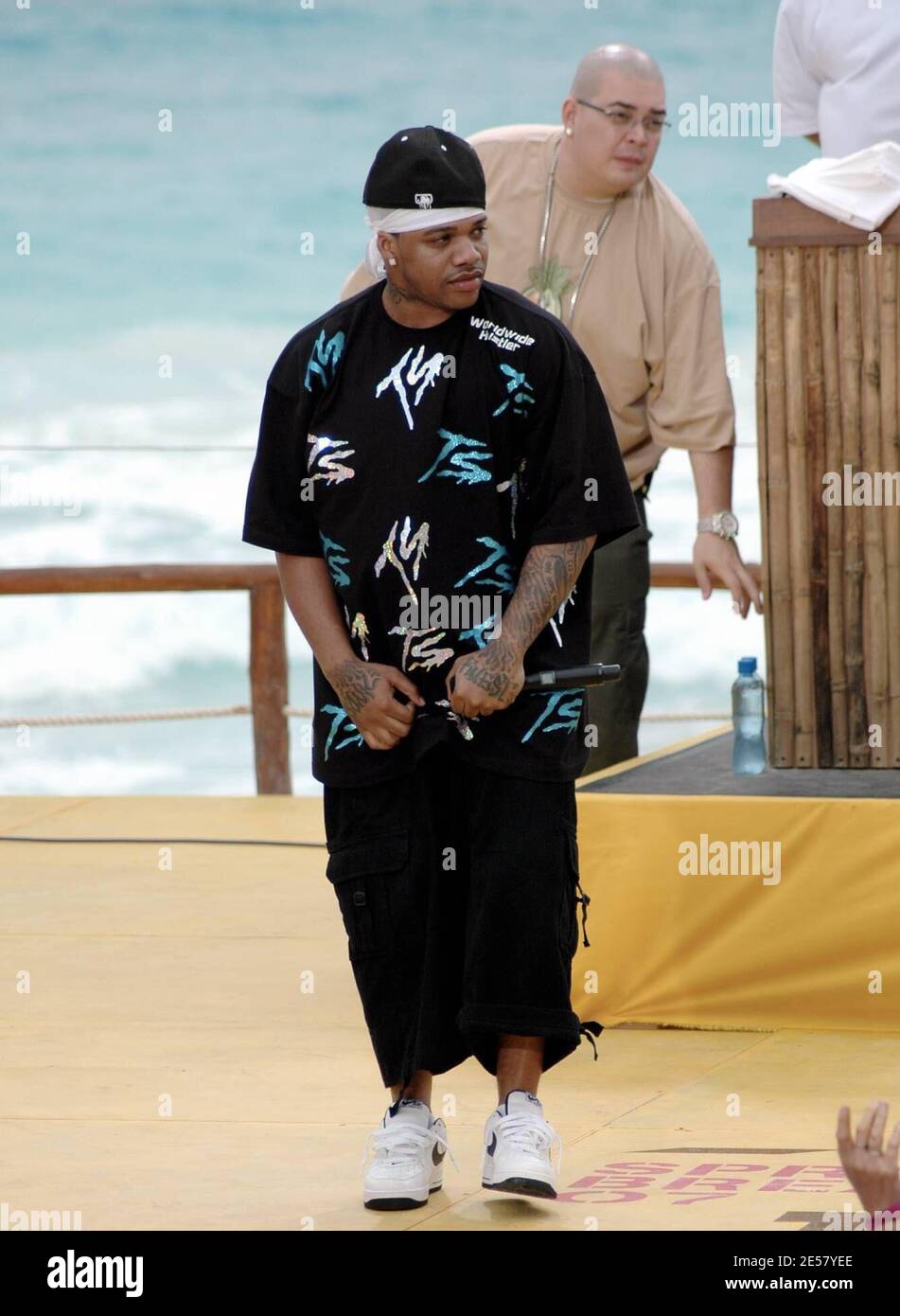 Exclusive!! Fat Joe performs at MTV's Spring Break 2007 in Mexico. 3/8 ...