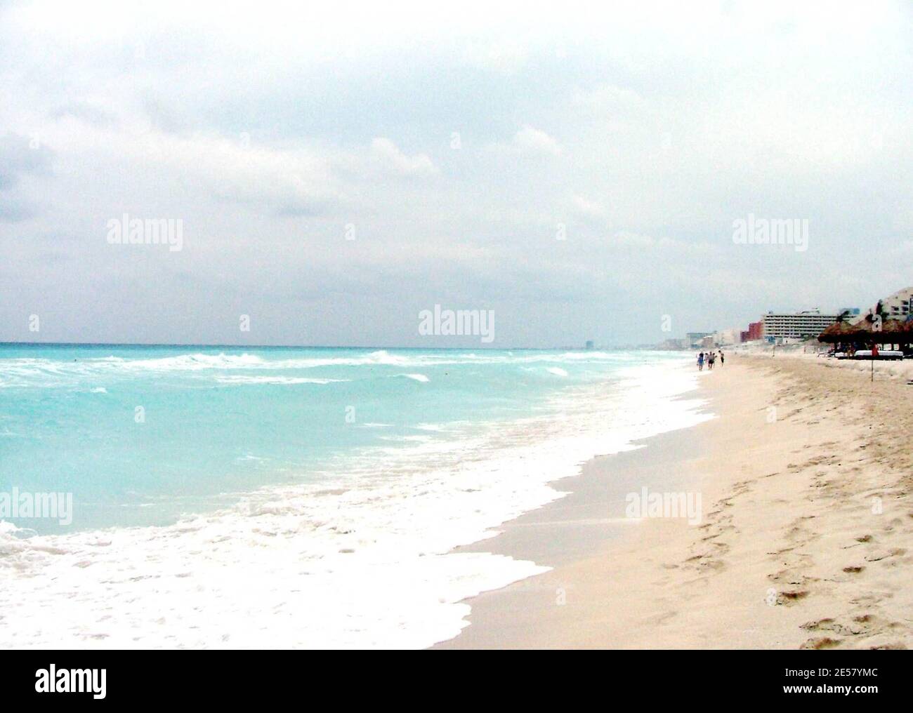 Exclusive!! The Beach in Cancun, Mexico. 3/9/07 [[ral]] Stock Photo - Alamy